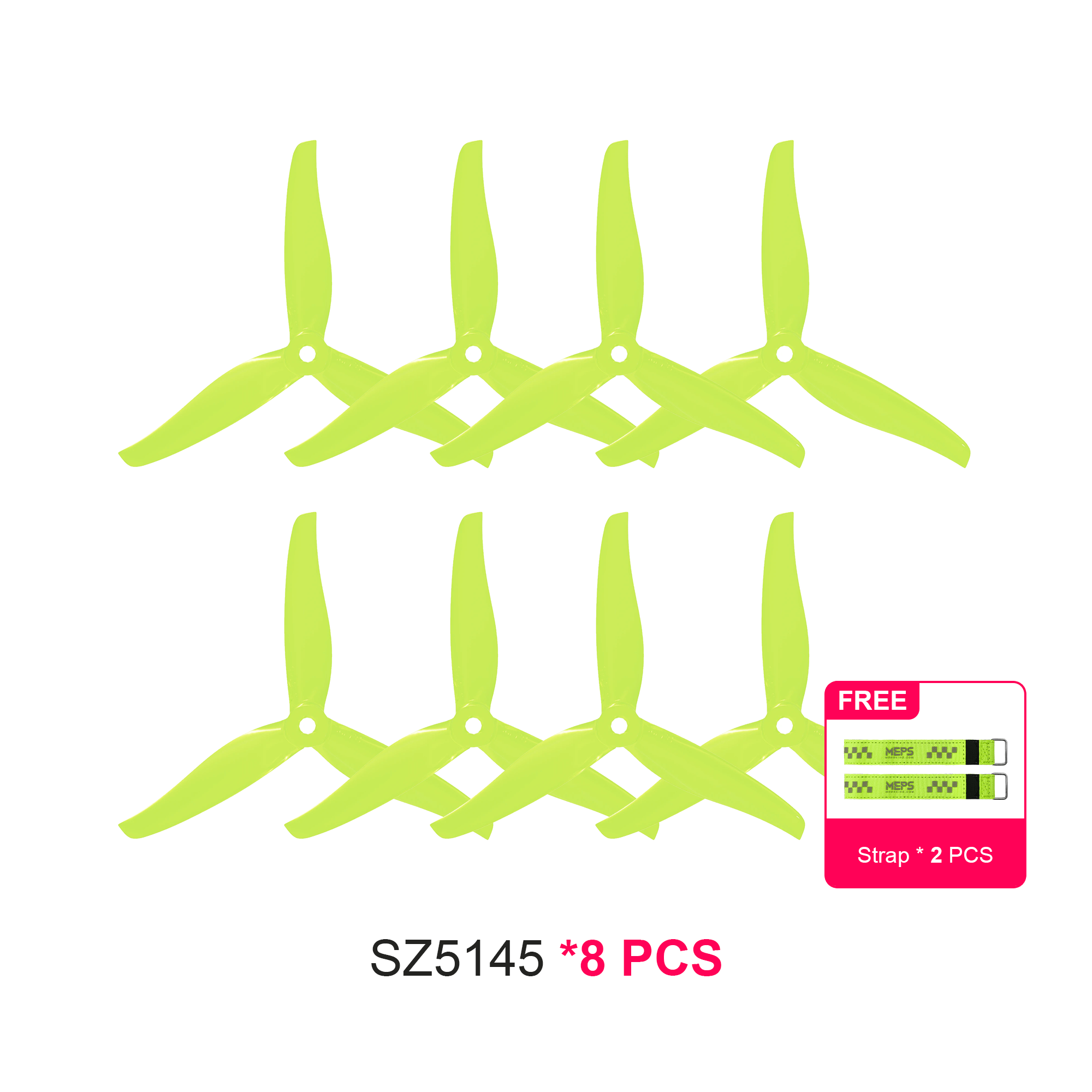 MEPS SZ5145 3-Blade FPV Drone Propeller for 5-inch Drones