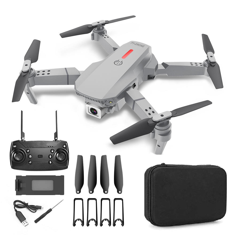 E88 Mini Outdoor Kids Toy RC FPV Drone 4K Dual Camera FPV Beginner